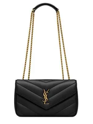 Saint Laurent Borsa Loulou Small - Black