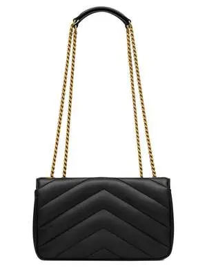 Saint Laurent Borsa Loulou Small - Black