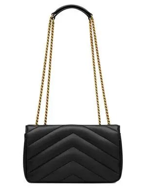 Saint Laurent Loulou Small Leather Bag