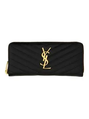 Saint Laurent Portafoglio Monogram - Black