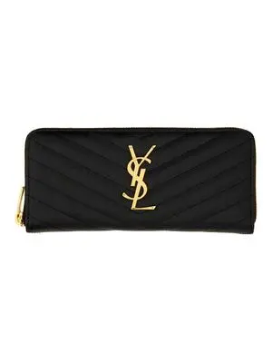 Saint Laurent Portafoglio Monogram - Black