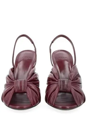 Fendi Slingback Arco Sandals - Multicolor