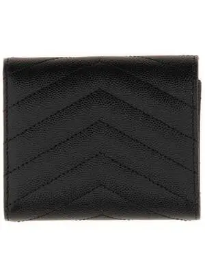 Saint Laurent Portafoglio Cassandre Matelassé Multi-fold