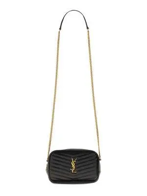 Saint Laurent Mini Lou Bag - Black