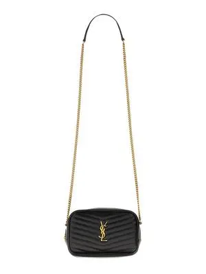 Saint Laurent Mini Lou Bag - Black