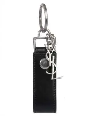 Saint Laurent Portachiavi Monogram - Black