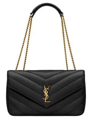 Saint Laurent Bag Loulou Medium - Black