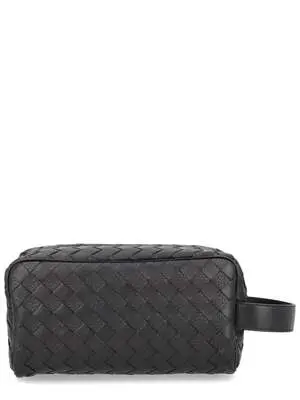 Bottega Veneta Clutch Bag With Woven Pattern