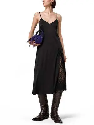 Acne Studios Satin Midi Dress