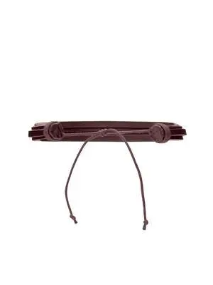 Saint Laurent Bracciale Con Logo Cassandre