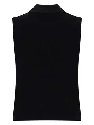 Saint Laurent Top Polo Smanicato