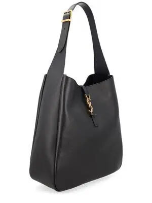 Saint Laurent Le 5 À 7 Large Hobo Bag - Black