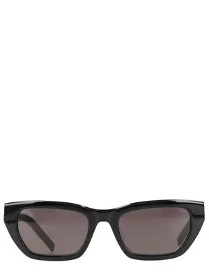 Saint Laurent Acetate Full Rim Sunglasses - Black