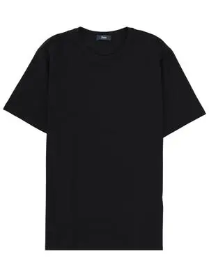 Herno Herno Men Cotton T-Shirt Black