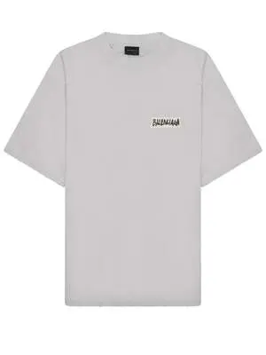 Balenciaga T-shirt With Logo - White