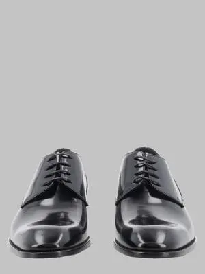 Saint Laurent Stanton Derby Shoes - Black