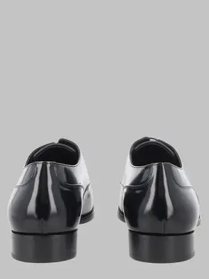 Saint Laurent Stanton Derby Shoes - Black