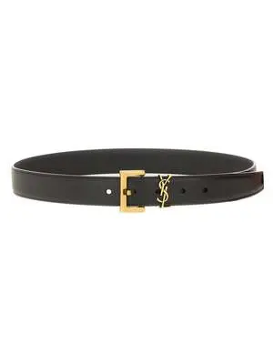 Saint Laurent Cintura Cassandre - Black