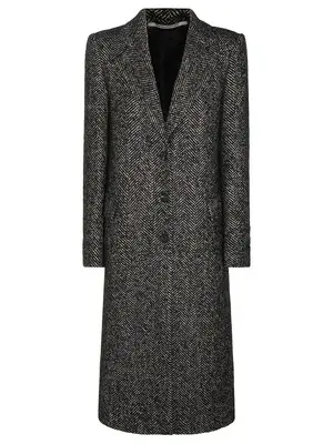 Tagliatore Amanda Houndstooth Coat