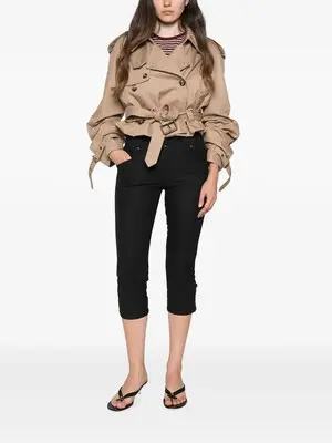 Isabel Marant Étoile Berna Knee Pants - Black