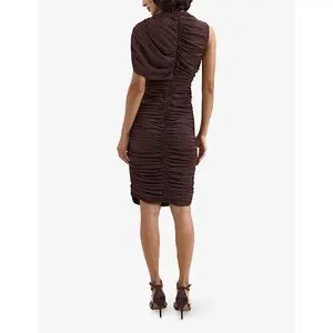 PHASE EIGHT Aimee Ruched Jersey Midi Dress