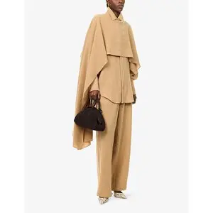 DARKPARK Phebe Wide-leg Cashmere Wool Trousers