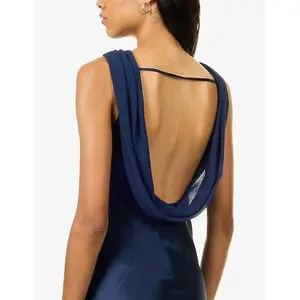 REFORMATION Jonelle Low-back Silk Mini Dress