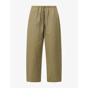 Dissh Scout Barrel-leg Cotton Trousers