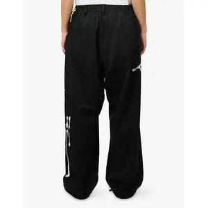 ADIDAS Y-3 Graphic-print Wool-blend Jogging Bottoms