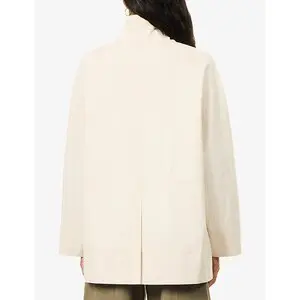Dissh Maris Funnel-neck Cotton-blend Jacket