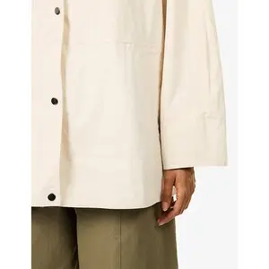 Dissh Maris Funnel-neck Cotton-blend Jacket