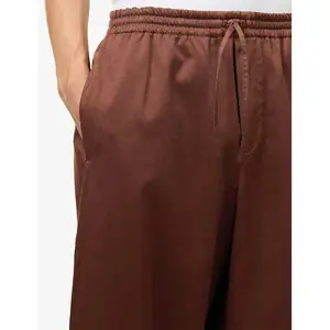 Loewe Ibiza Drawstring-waist Cotton Trousers
