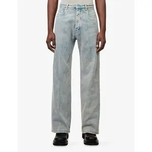 Rick Owens Geth Wide-leg Denim Jeans