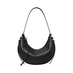 Tory Burch Romy Half Moon Bag - Black