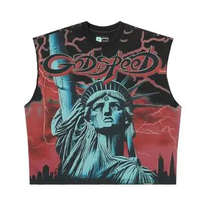 GODSPEED Voltage Sleeveless T-shirt - Red