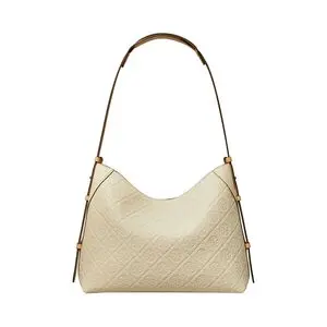 Tory Burch T Monogram Pebble Messenger Bag 'warm