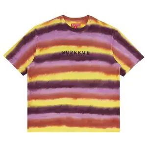 Supreme Dyed Stripe Short-sleeve Top - Multicolor