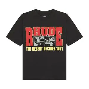 Rhude The Desert Decides Tee 'vintage /red/multicolor