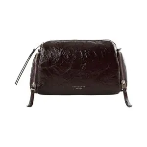 Tory Burch Perry Distressed Voyager Bag 'deep Burgundy