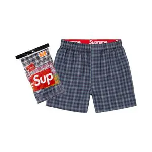 Supreme X Hanes Plaid Boxers - Multicolor