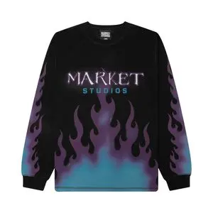 MARKET Through The Flames Thermal Ls Shirt