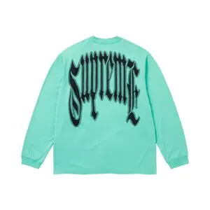 Supreme Intarsia Long-sleeve Top - Teal