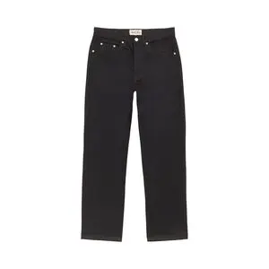 StÜssy Slim Jean Denim 'raw Contrast Stitch - Black