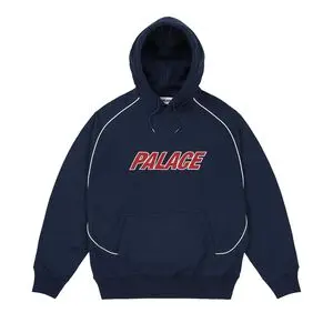 PALACE Line It Up Hood 'navy - Blue