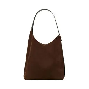 Tory Burch Romy Suede Hobo Bag 'dark Cocoa