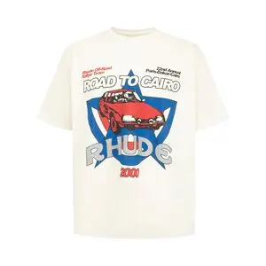 Rhude Road To Cairo Tee 'vintage /red/blue