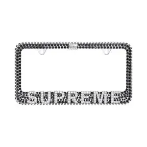 Supreme X B.b. Simon License Plate Frame - Black