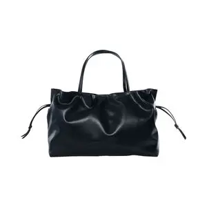 Tory Burch Ella Recycled Drawstring Tote Bag 'new Navy
