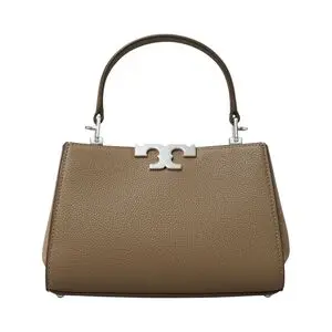 Tory Burch Eleanor Pebbled Mini Satchel 'wild Mushroom