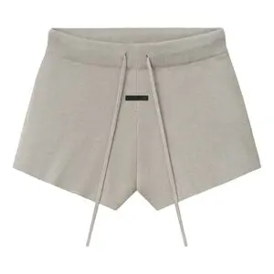 Fear Of God Soft Knit Short 'seal - Grey